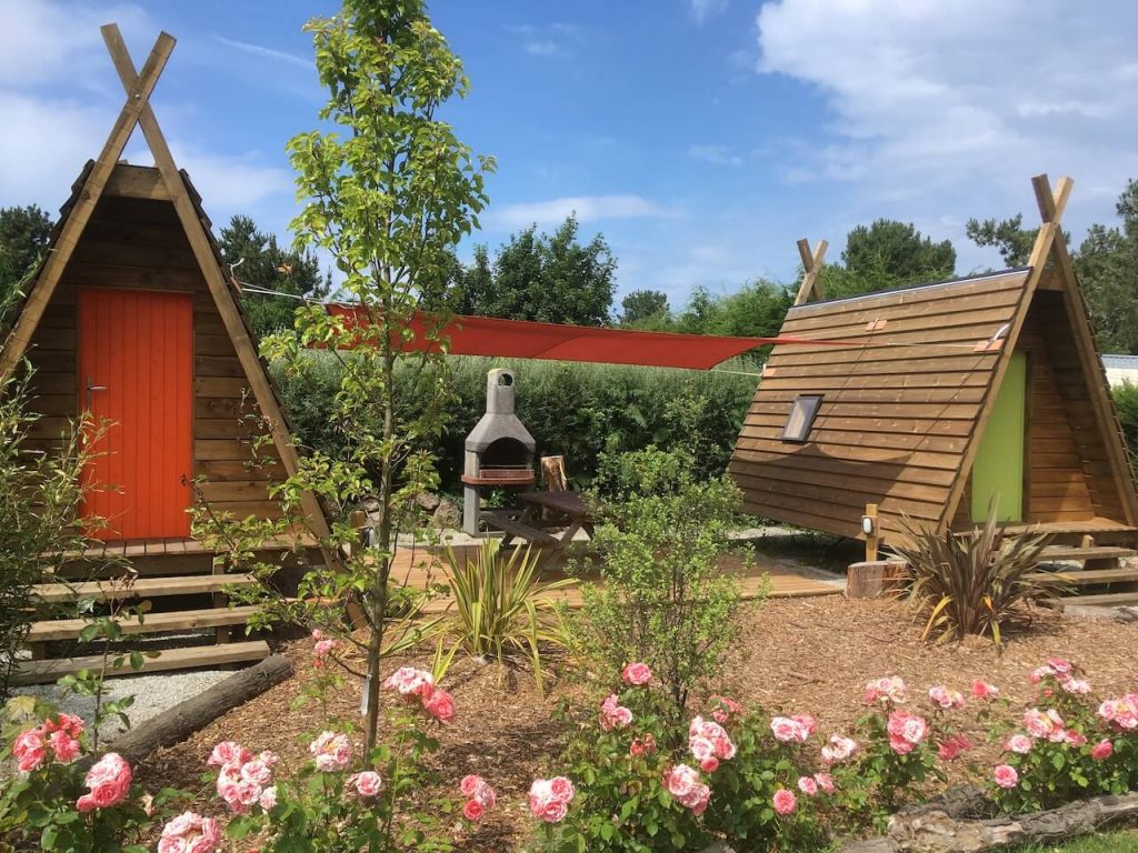 Cabadienne, les cabanes en bois - Terrasses du Lys